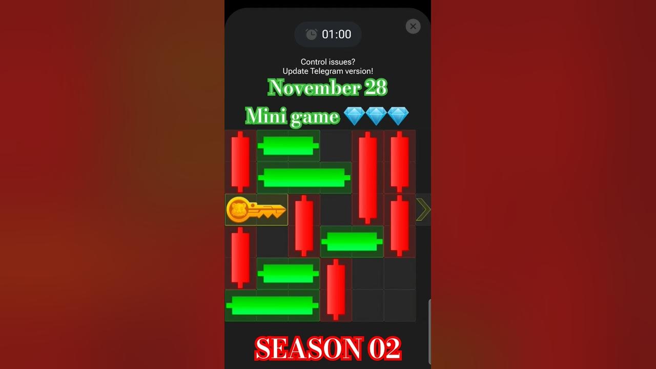 Mini game 💎. November 28 #minigames - YouTube
