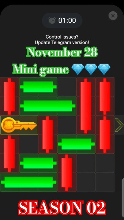 Mini game 💎. November 28 #minigames - YouTube
