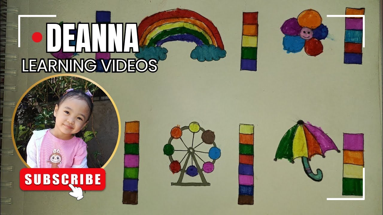 🖍️LET'S COLOR THE OBJECTS ACCORDING TO THE REQUESTED COLOR ORDERS. For ...