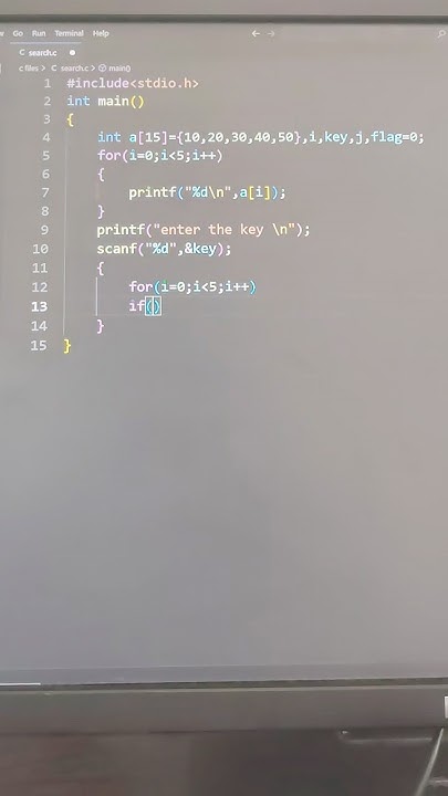 #viral #shorts #how to search an element in an array #subscribe - YouTube