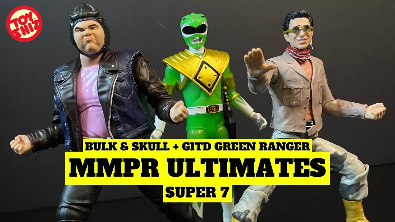 2024 Power Rangers BULK & SKULL + RADIANT GLOW GREEN RANGER | MMPR ...