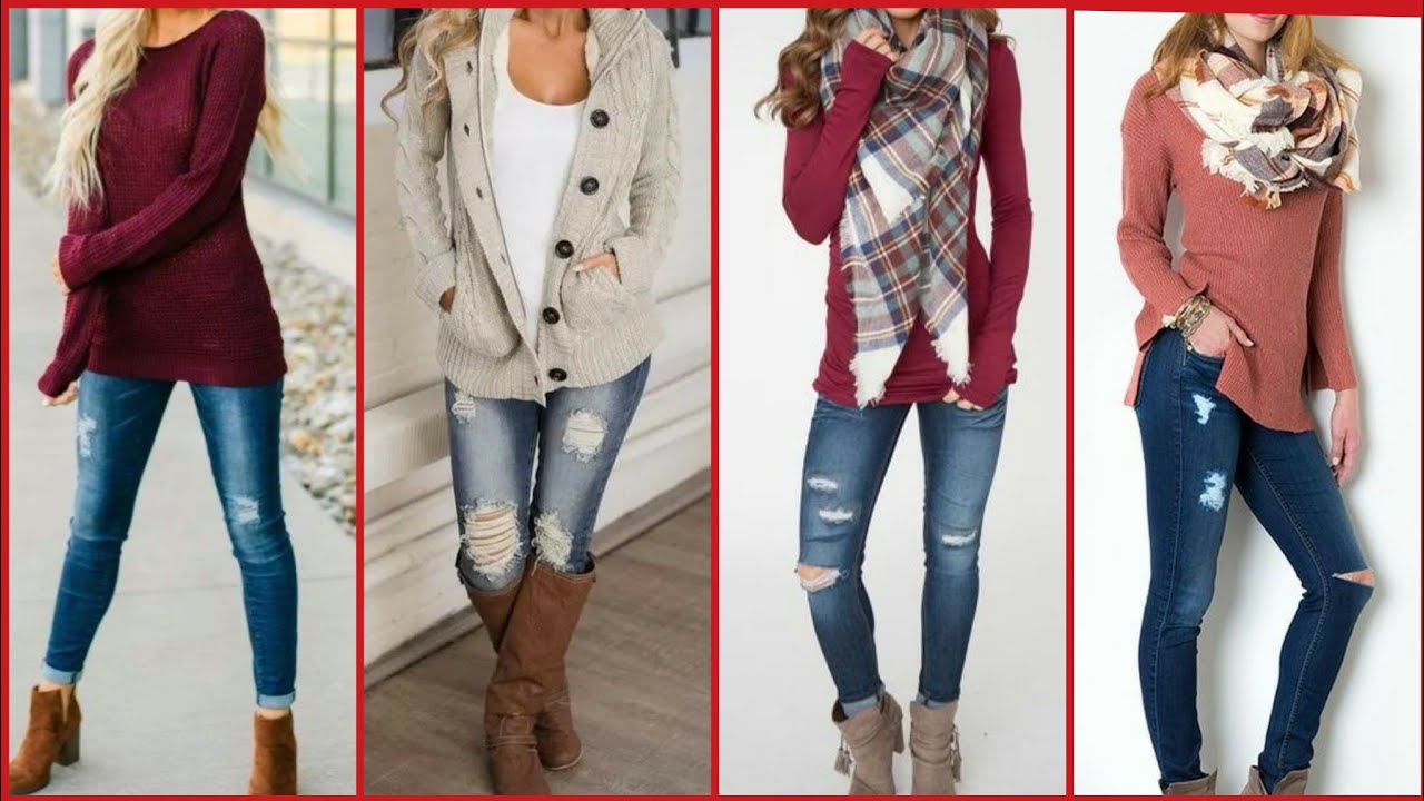 Most Trendy And Stylish Dresses With Jeans For Girls 2020 - YouTube