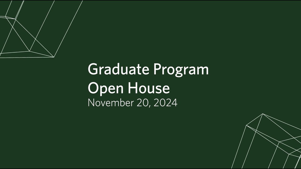 UBC SALA | 2024 Graduate Program Open House - YouTube