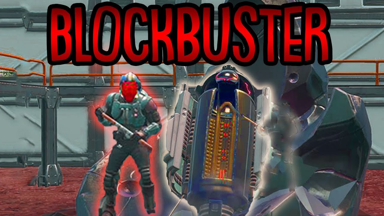 BLOCKBUSTER CHALLENGE! | Fortnite Battle Royale - YouTube
