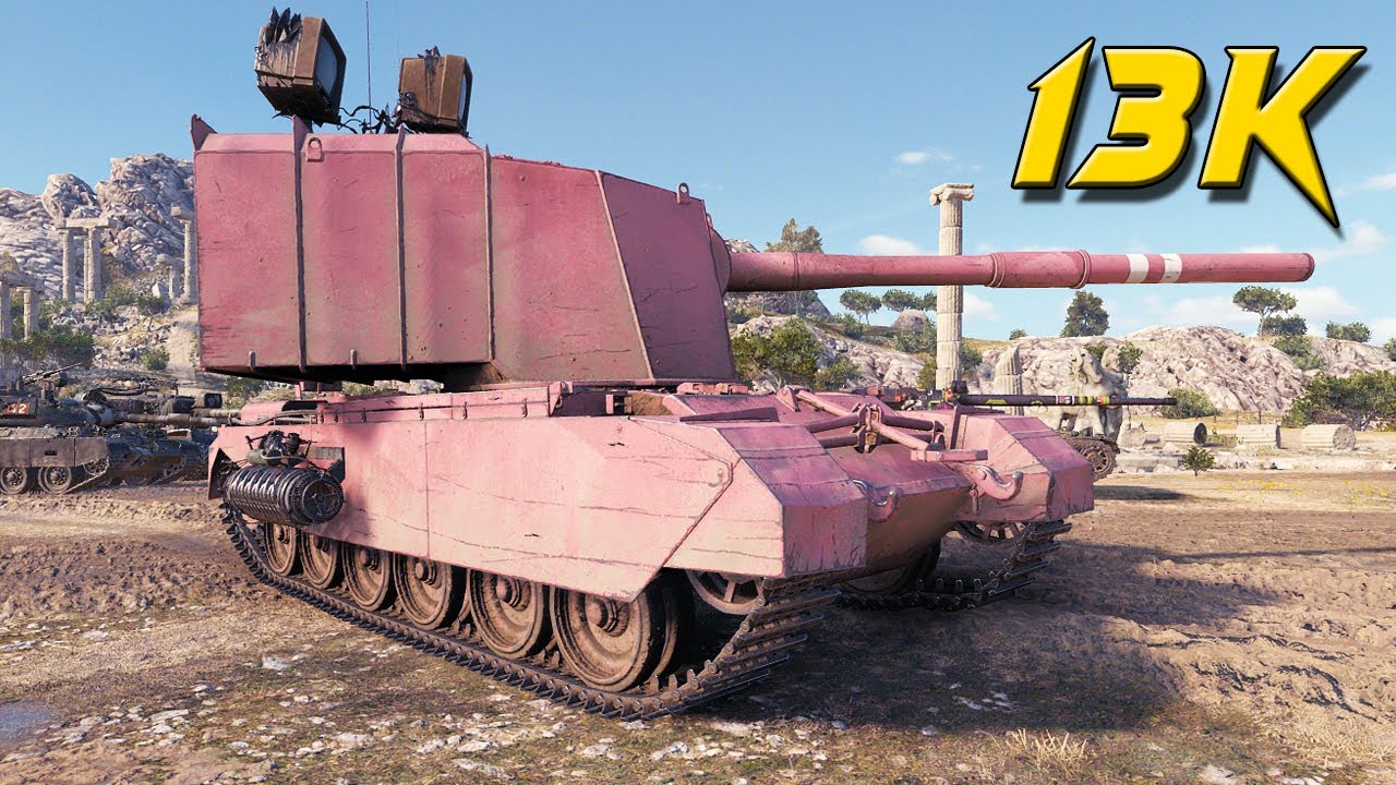 FV4005 Stage II - The Pink Panther - World of Tanks - YouTube