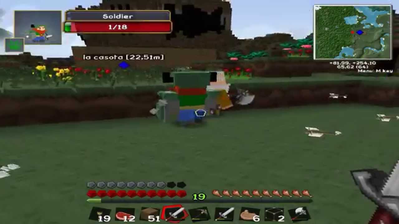 MINECRAFT - EL EXILIADO; [EP 3]: LAS PRIMERAS BATALLAS - YouTube