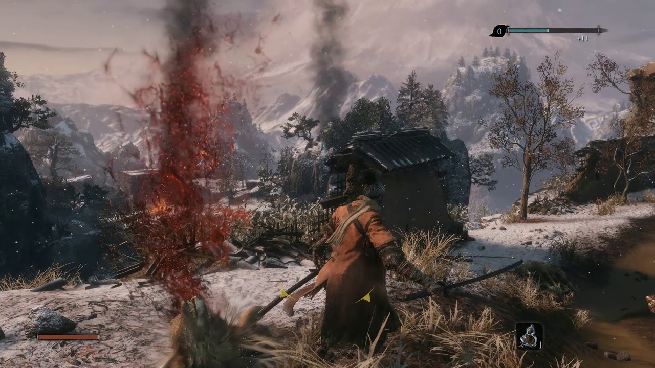 Sekiro First Mini Boss Fight (NO Deaths) - YouTube
