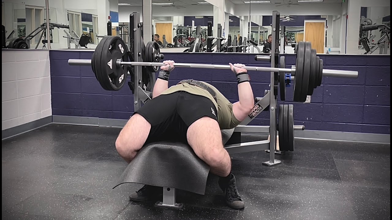 Dynamic Effort Upper - 290lb/131kg x3 Bench Press - Today's Top Working ...