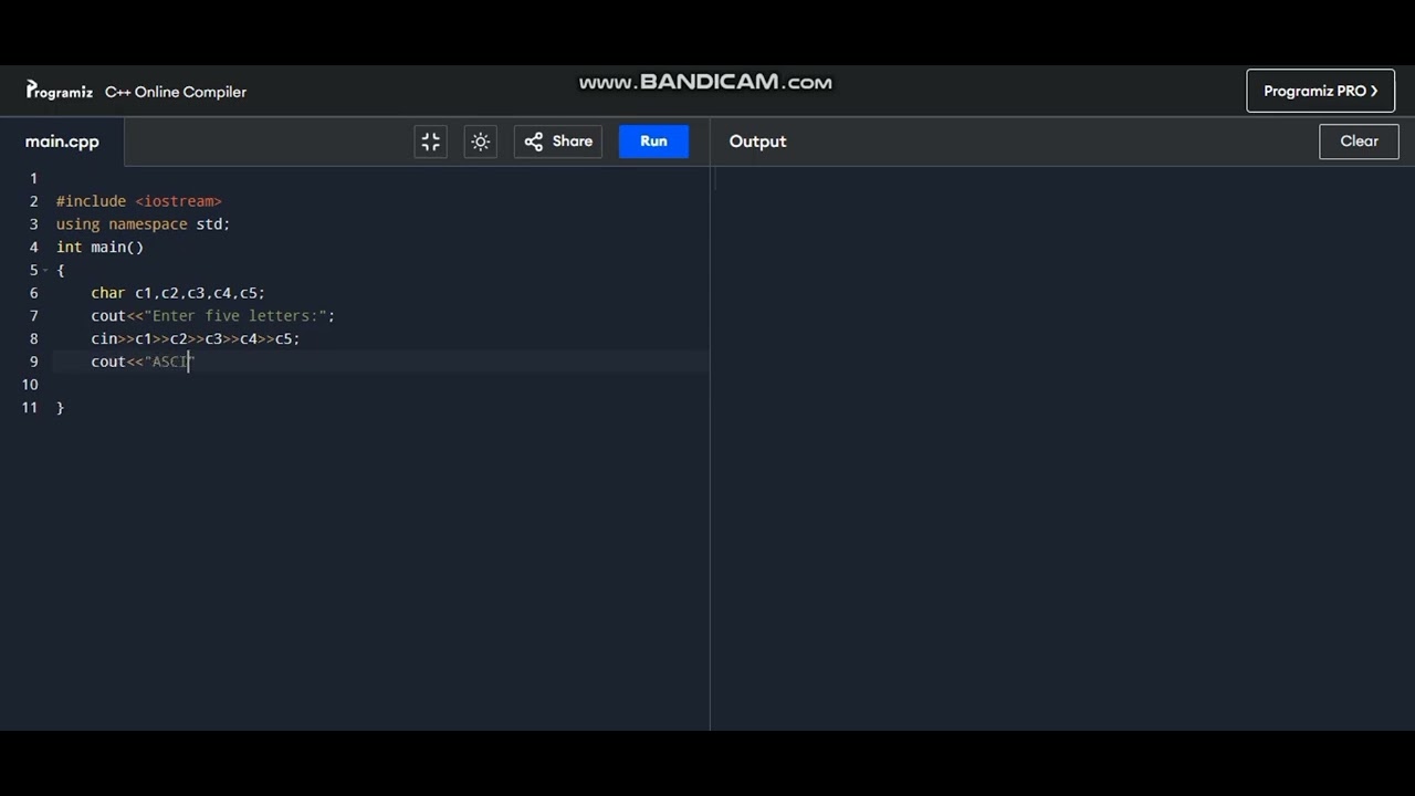 Ascii Program Coding Codinglife Codingtutorial Youtube 2086