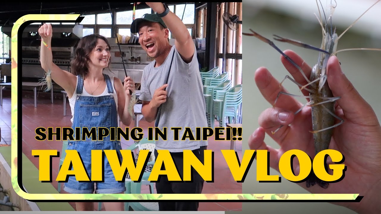Prawn Fishing in Taiwan 🇹🇼 | Catch, Clean, & Cook with Our Family ...