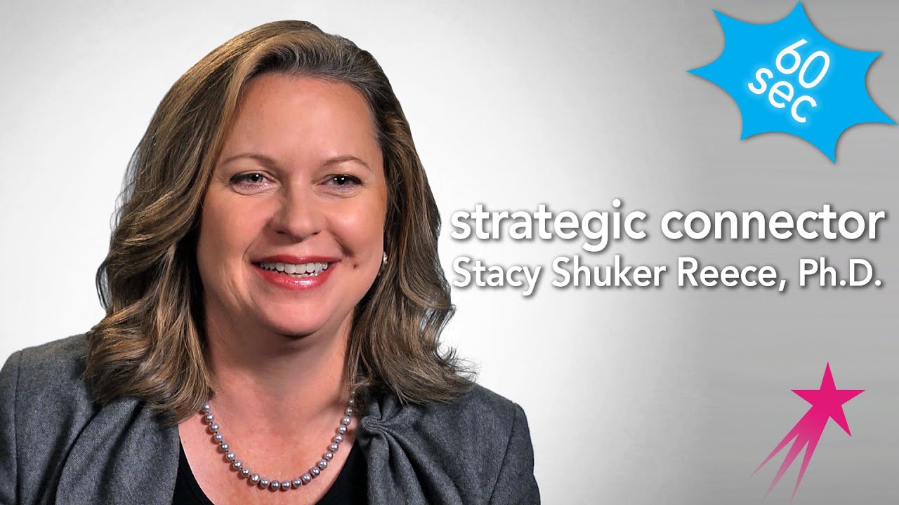 60 Seconds With a Strategic Connector: Stacy Shuker Reece - YouTube