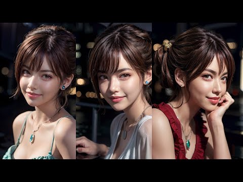 AI Lookbook, Fashion Showcase: Lingerie, Swimwear, Bikini, Underwear and Model