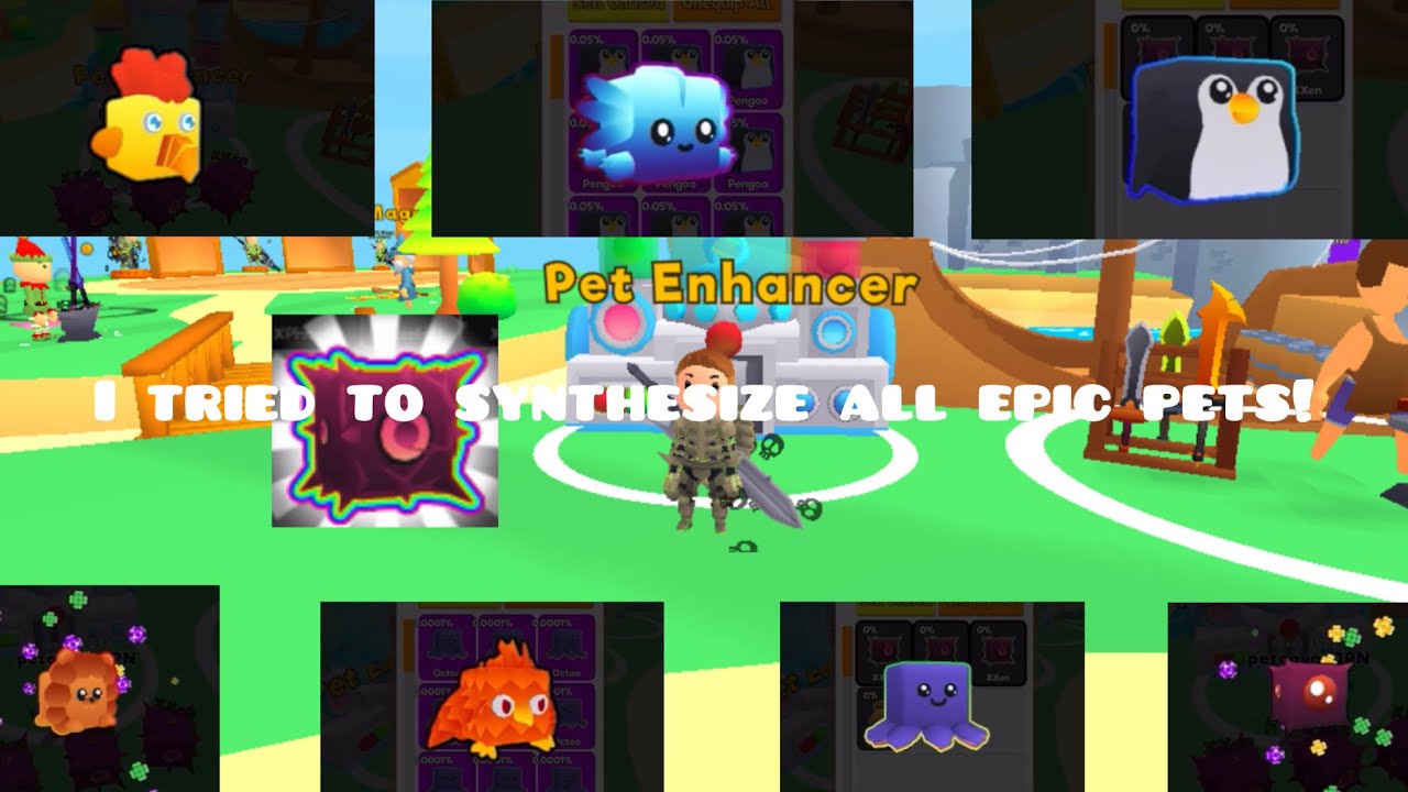 Swordmasters.io I tried to synthesize all epic pets!! - YouTube