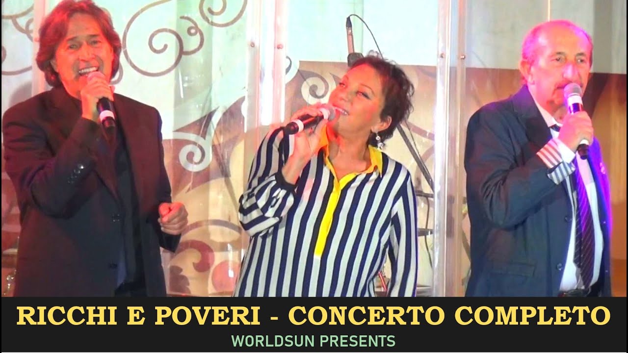 Ricchi e Poveri - Full concert, Concerto completo - YouTube