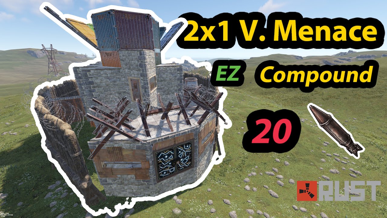 *NEW* 2x1, Version. Menace - SOLO/DUO - RUST - YouTube