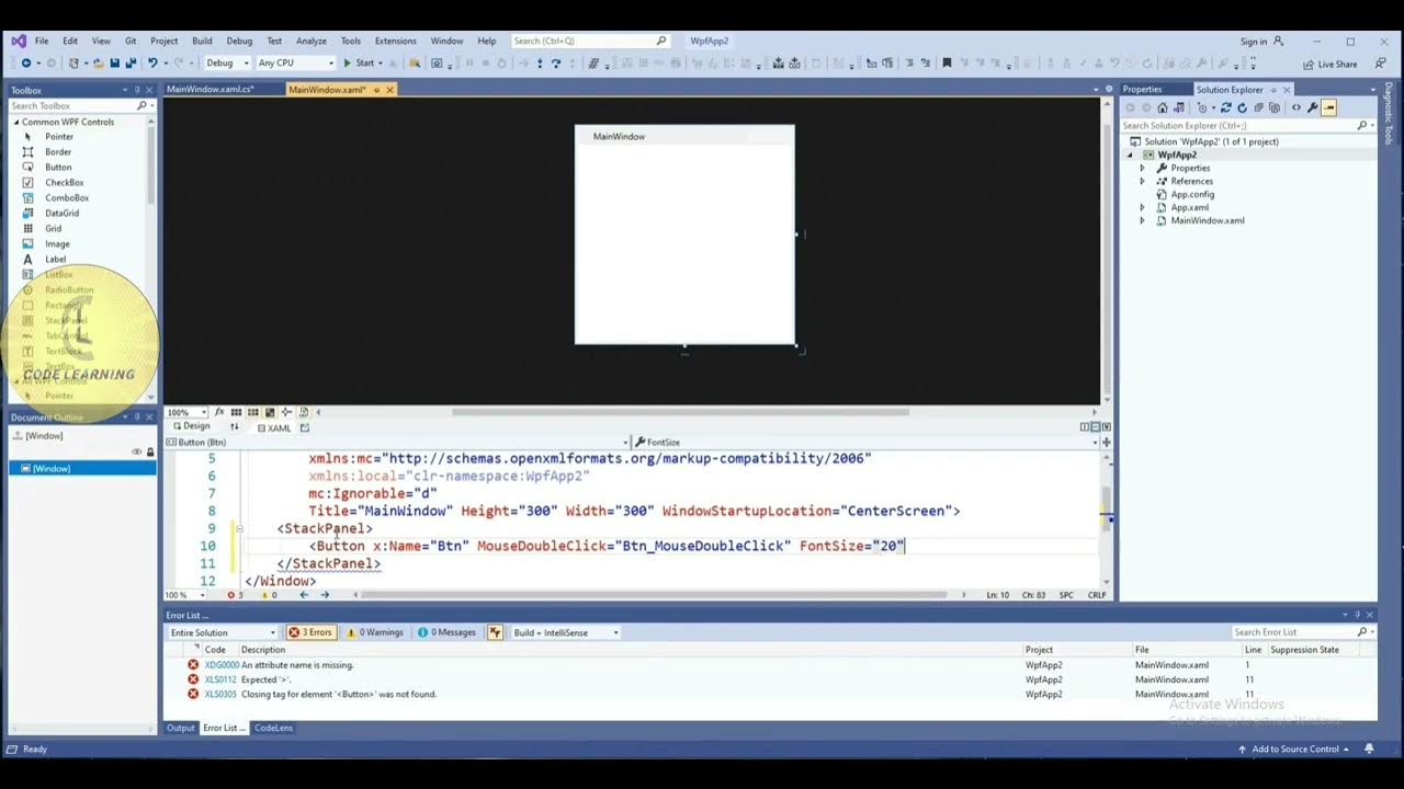WPF | Queryable 'AsQueryable - ElementAt()' | CodeLearning - YouTube