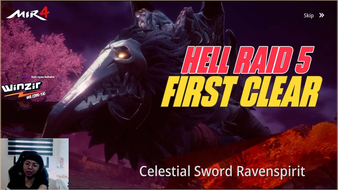 NEW HELL RAID 5 FIRST CLEAR - MIR4 - YouTube
