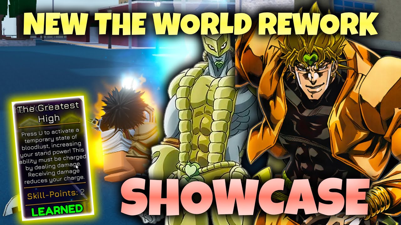 [YBA] The NEW THE WORLD REWORK is ABSOLUTELY GAME BREAKING... (Full ...