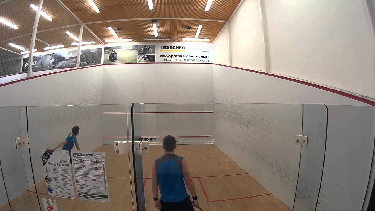 Compilation of 27 well played squash actions - YouTube