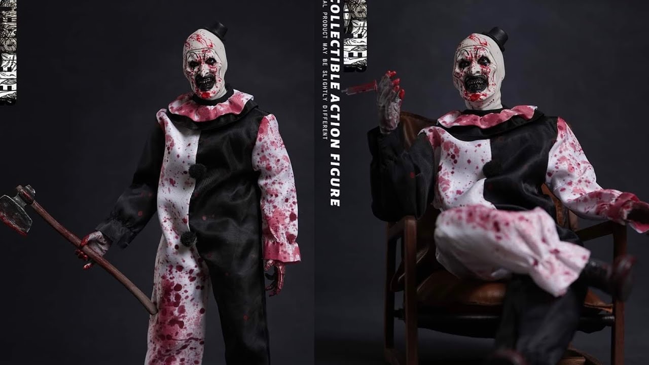 New Horror Terrifier the Clown 1/6 scale action figure by Fish Bone ...