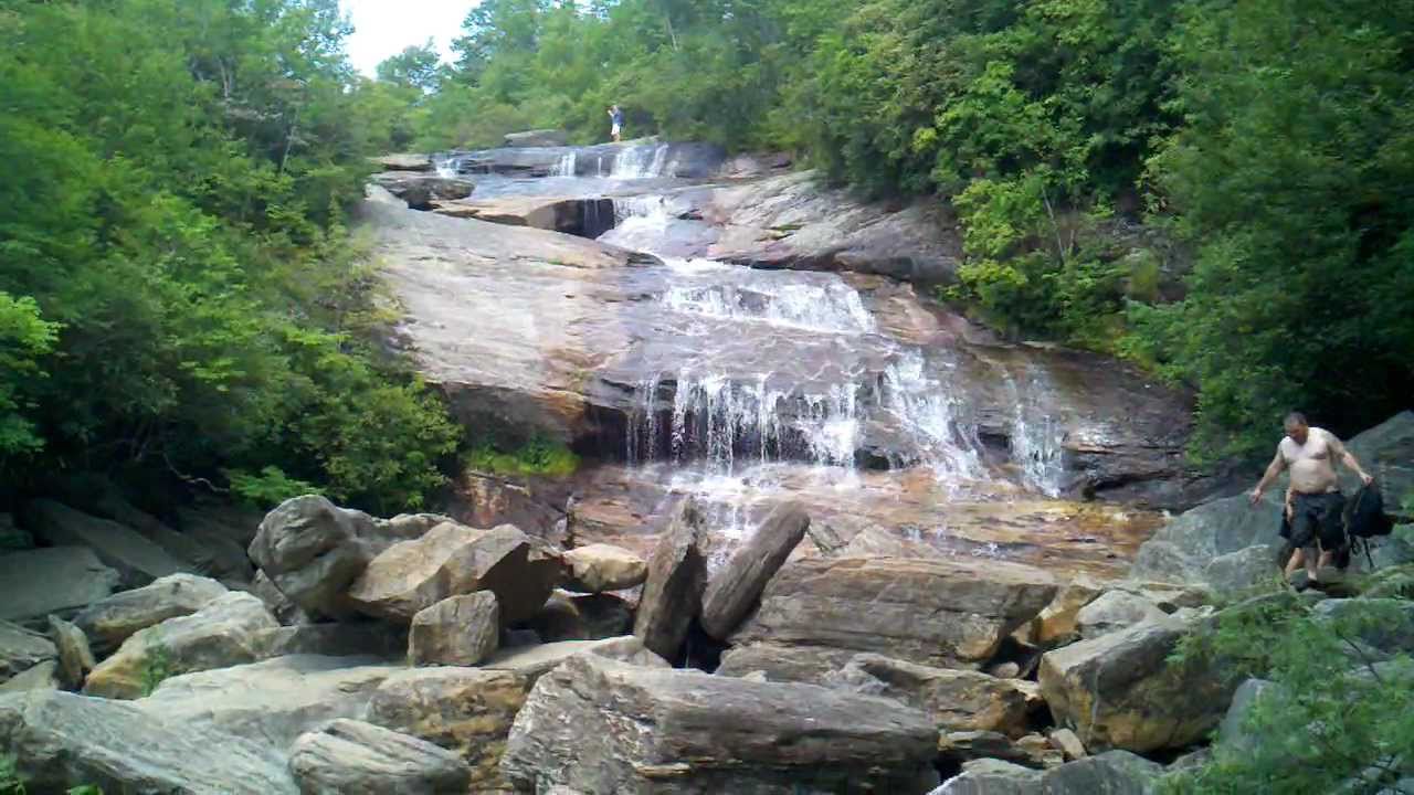 Second Falls, Graveyard Fields, Blue Ridge Parkway, NC. - YouTube