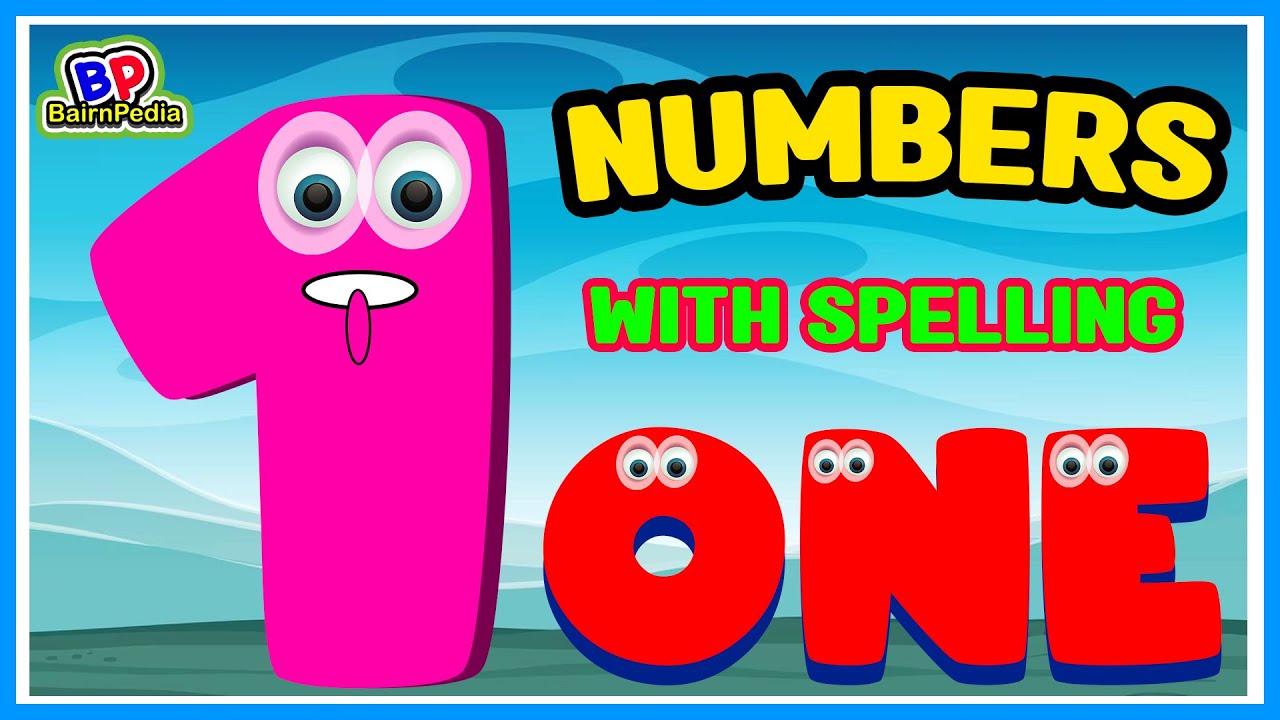 123 Learn Number Names For Kids Count Numbers Counting Numbers From 123 Learn Number Names For Kids Count Numbers Counting Numbers From
