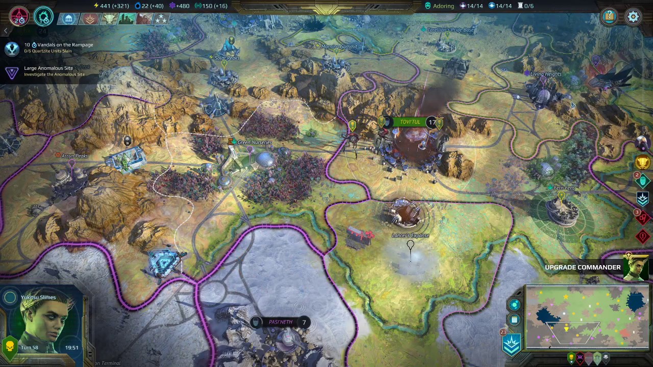 Age of Wonders Planetfall: Vanguard Xenoplague - YouTube