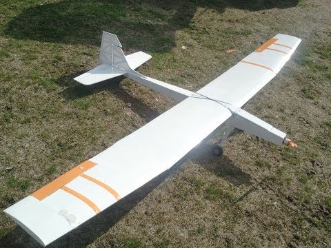 riser 100 home made anv ,254cm glider - YouTube