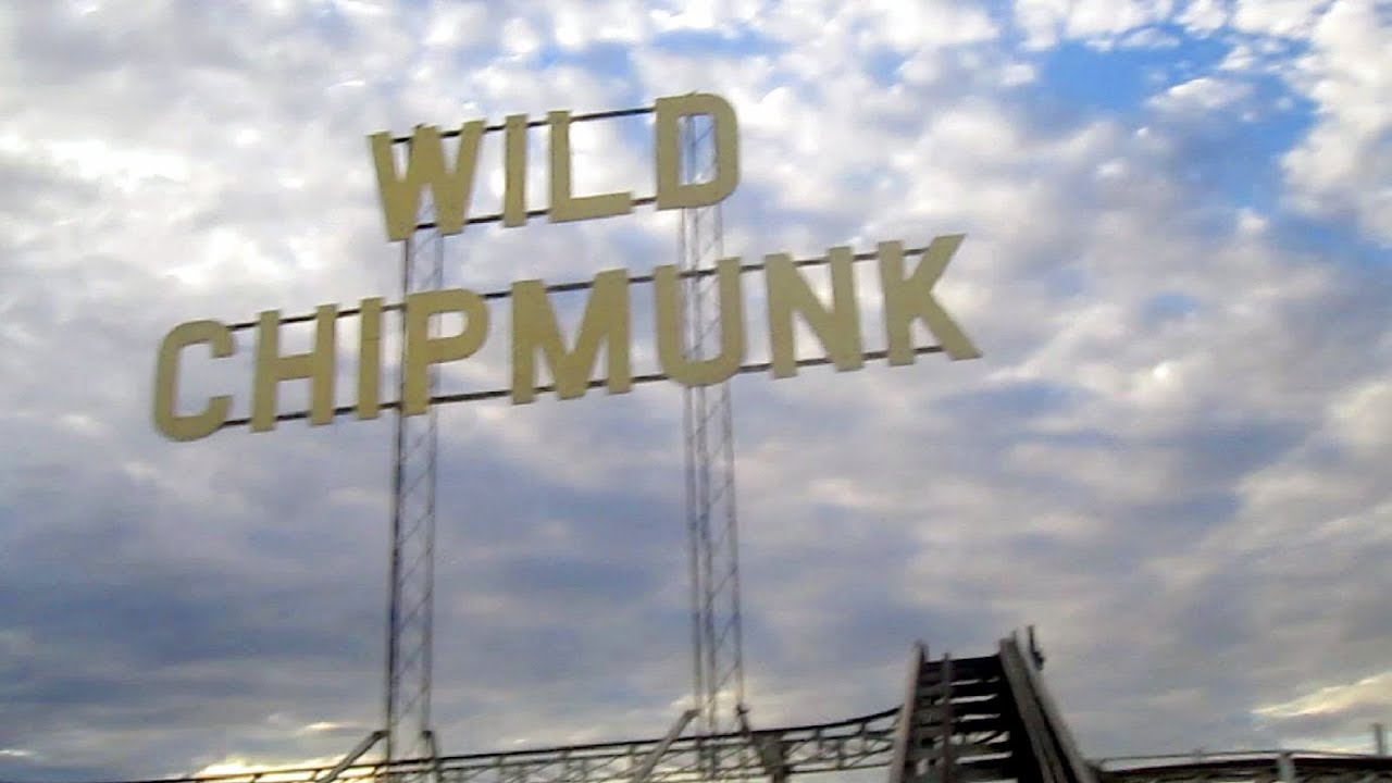 Wild Chipmunk front seat on-ride HD POV Lakeside Amusement Park - YouTube