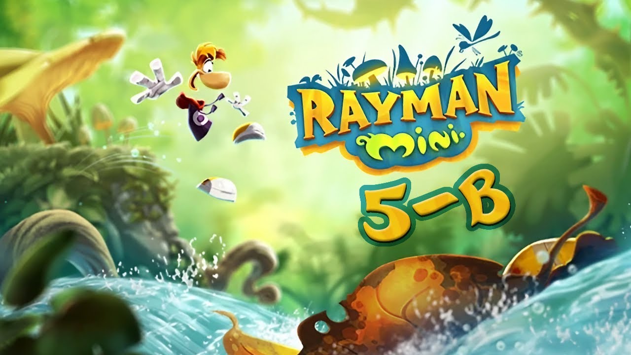 Rayman Mini 5-B Fly Over A Birdies Fest | All 100 Lums - YouTube