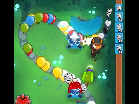Bloons TD Battles 2 - Glade Map Monkey Buccaneer Gameplay - YouTube