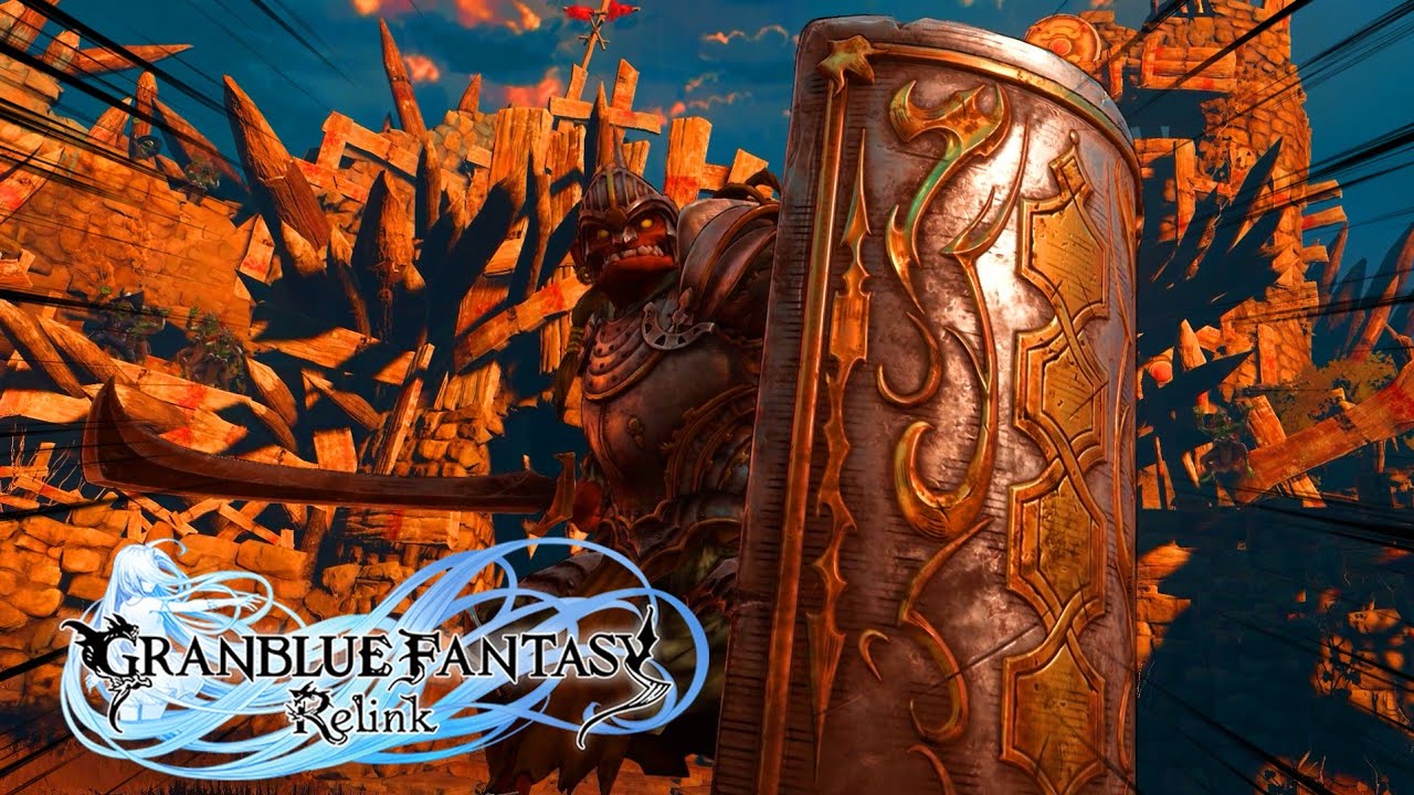 [Granblue Fantasy Relink Demo] GreatShield MadBeast Boss Fight - YouTube