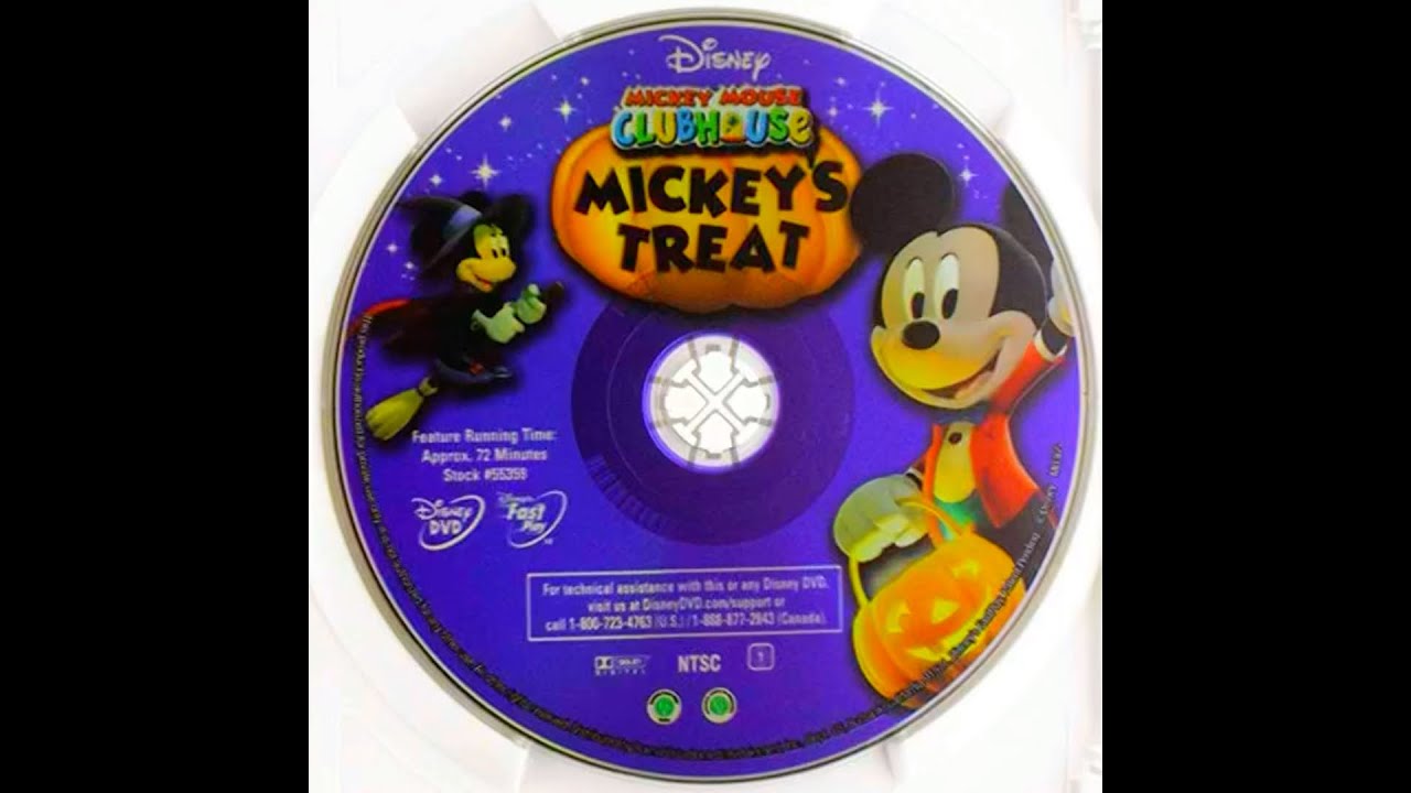 Mickey Mouse Clubhouse Mickey’s Treat Walt Disney Home Entertainment ...
