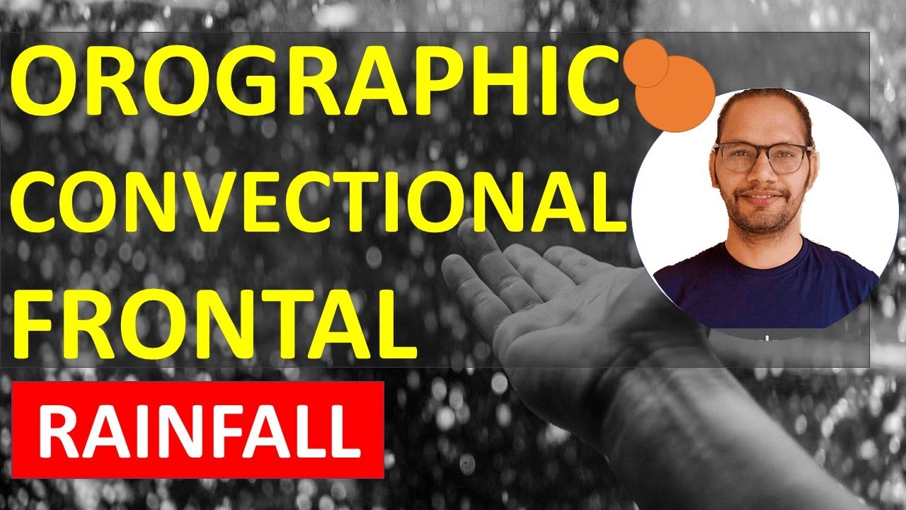 Convectional, Orographic and Frontal rainfall | Mechanism, Impact and ...