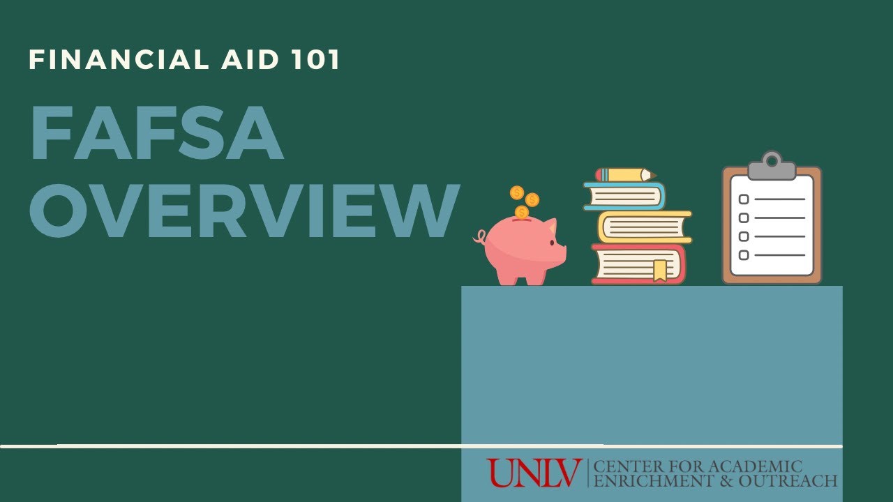 FAFSA Overview - YouTube
