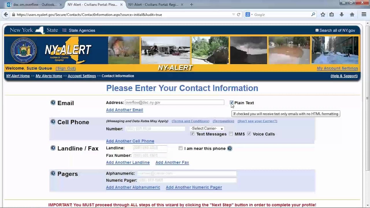 Sign up to receive alerts from NY-Alert - YouTube