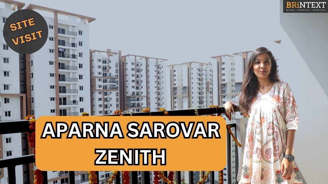 APARNA SAROVAR ZENITH | SITE VISIT BY SENIOR INTERIOR DESIGNER | DECOR ...