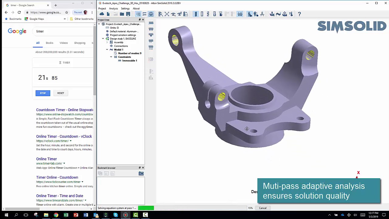 SimSolid's response to the APEX Challenge - YouTube