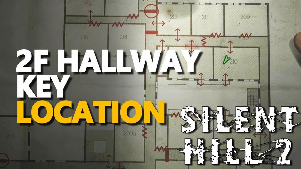 2F Hallway Key Location Silent Hill 2 Remake - YouTube