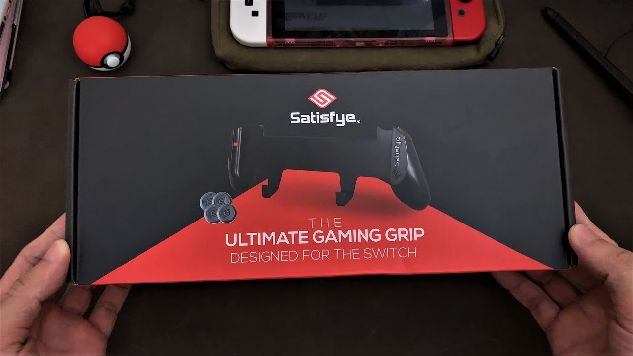 Satisfye Pro Gaming Grip for Nintendo Switch - Unboxing | 4K | duonglv ...