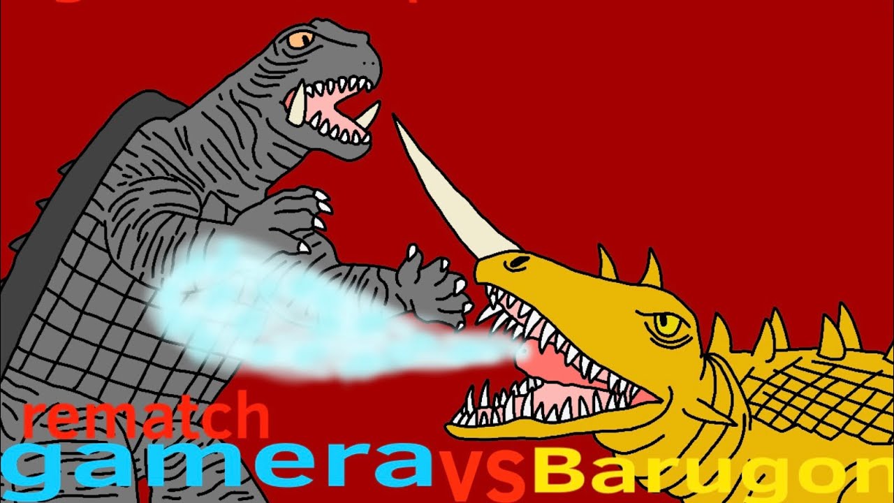 Fan film: rematch gamera vs Barugon - YouTube