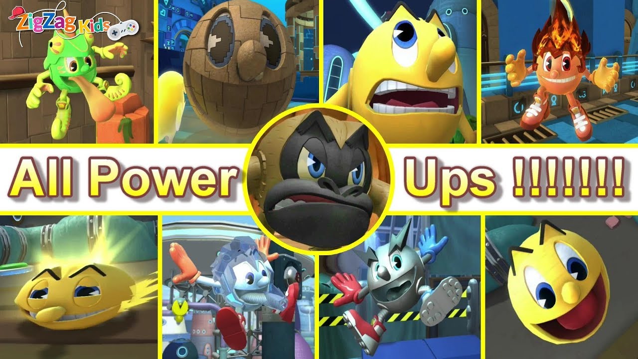 Pacman And The Ghostly Adventures Power Ups