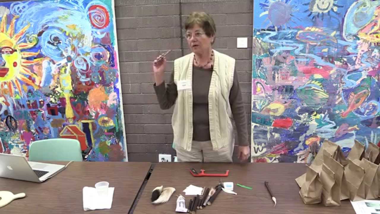 making-a-deer-tail-brush-with-linda-mau-youtube