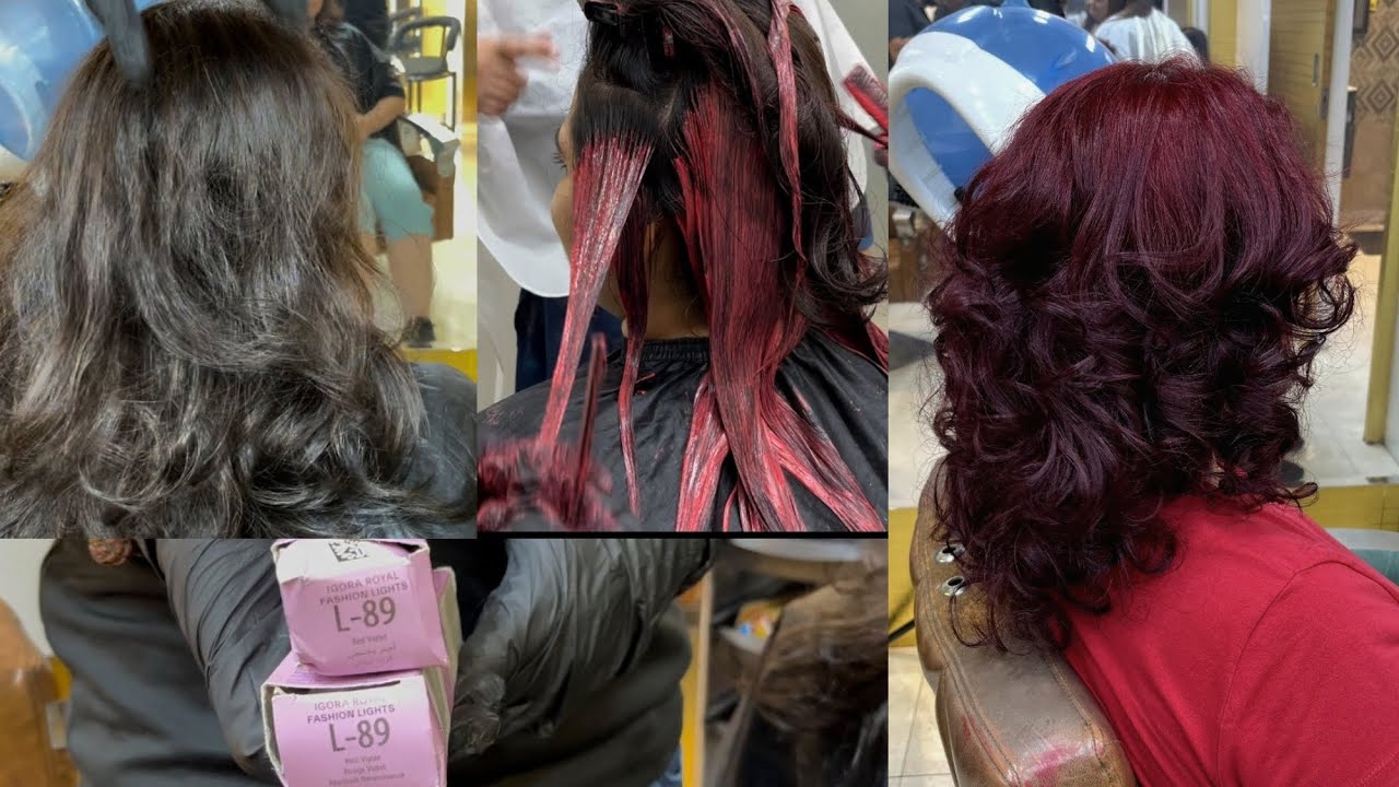 Schwarzkopf L- Series Red Violet L-89 Global Color|| Without ...