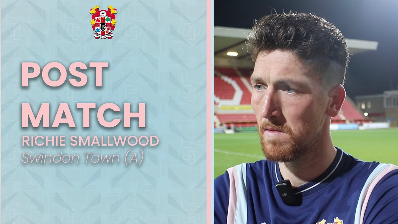 Pre-Match | Richie Smallwood after Tranmere's defeat at Swindon - YouTube