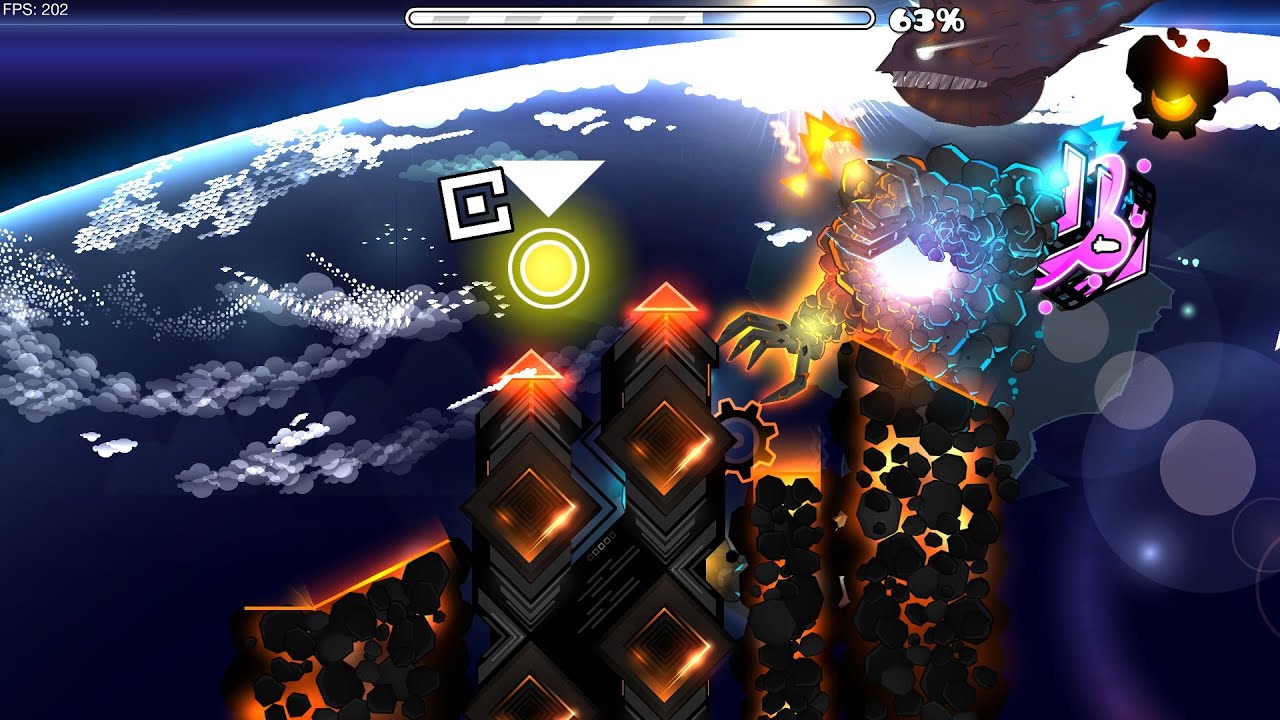 Frostburn Peak - Geometry Dash - YouTube