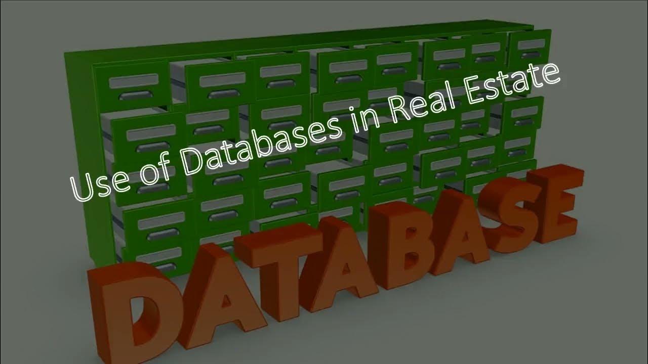 Use of Databases in Real Estate - YouTube