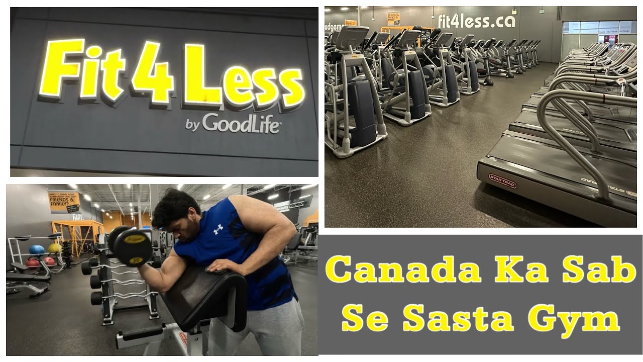 FIT 4 LESS, Canada ka sab se sasta gym! Doctor fitness - YouTube