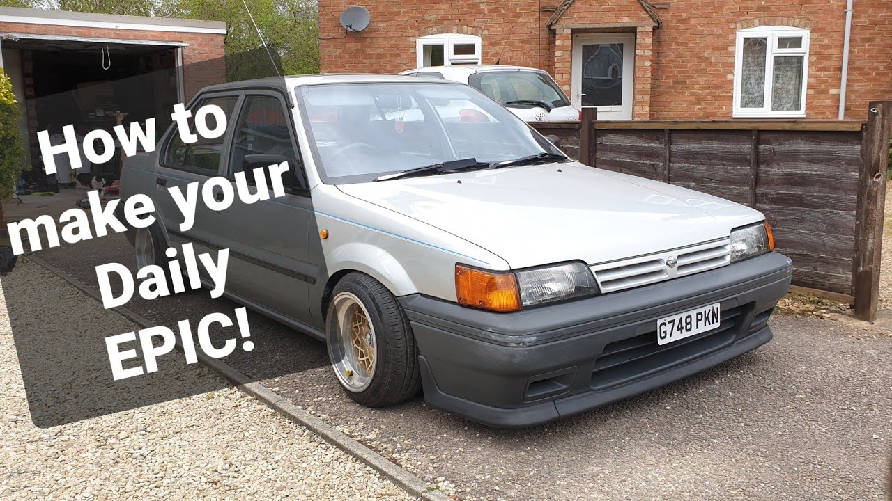 How to make your daily EPIC! nissan sunny pulsar n13 - YouTube