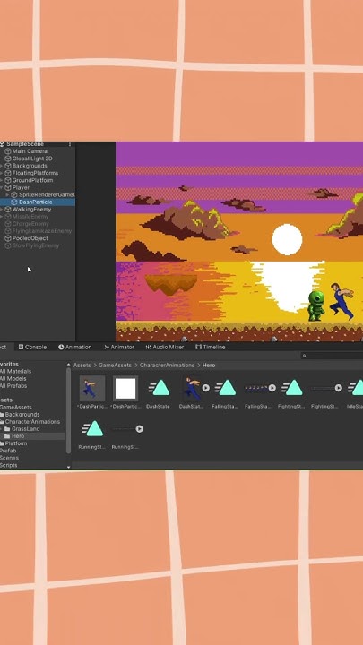 How to Make a Cool Dash Effect For your Game - YouTube